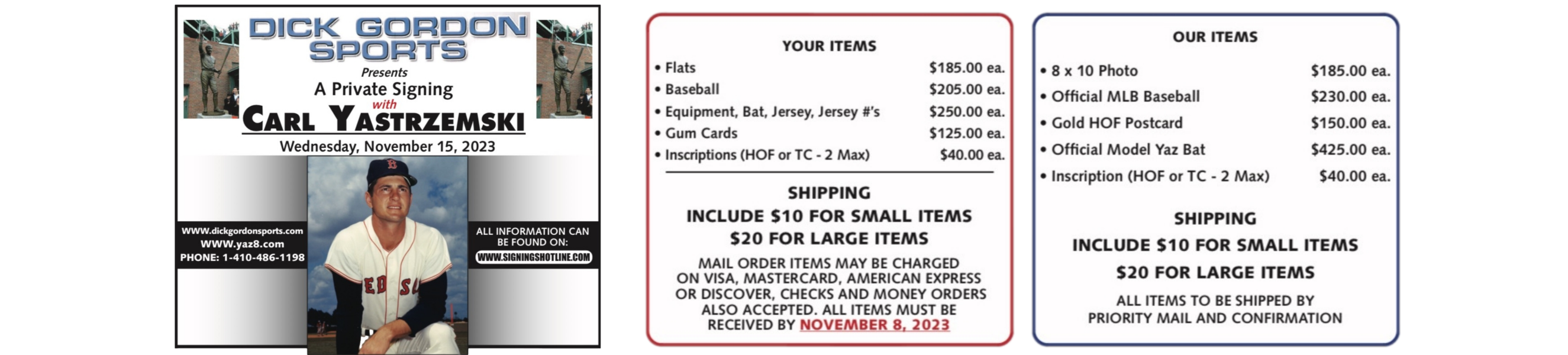 SigningsHotline.com Lists Every Athlete Autograph Appearance In The US ...